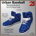 Second Life Marketplace - Urban Baseball Sneaker [2cute] Fireworks